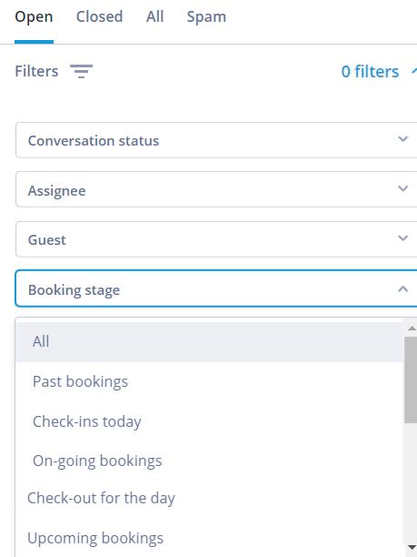 Filter your conversations in the Inbox – Smily